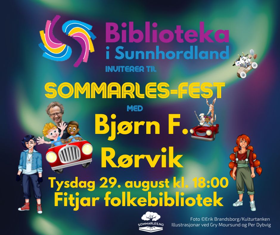 Sommarlesfest | Fitjar folkebibliotek